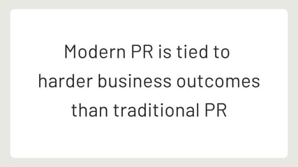 What Is Modern PR and How Is It Different From Traditional PR?